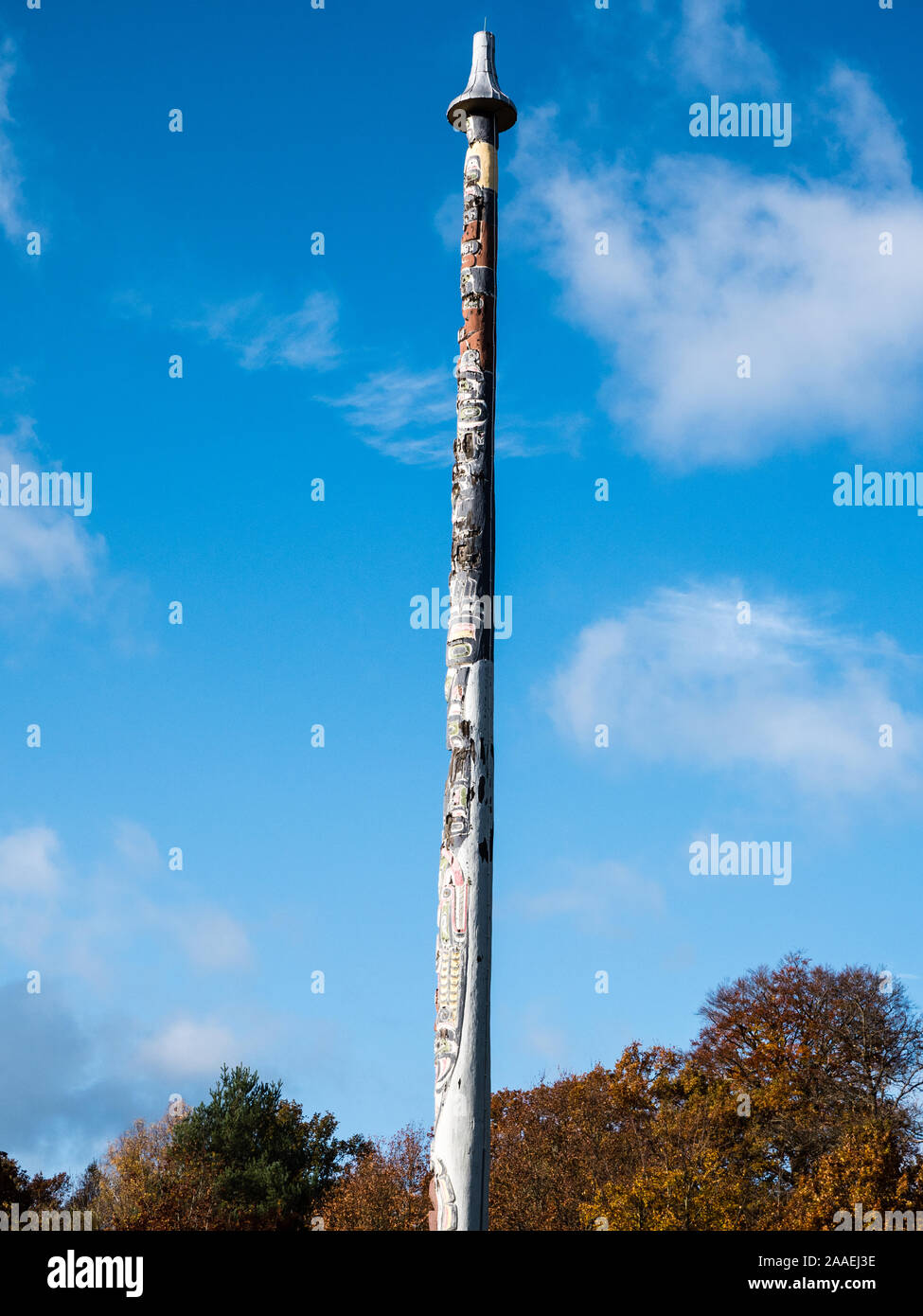 Windsor Great Park Totem Pole, Valley Gardens, Windsor Great Park ...
