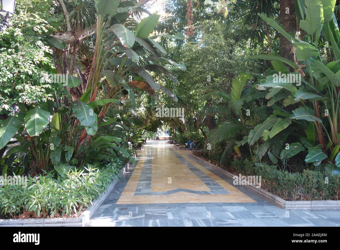 Alameda Park, Marbella, Spain Stock Photo - Alamy