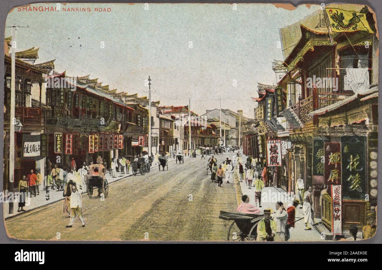 Postcard of nanking road hi-res stock photography and images - Alamy