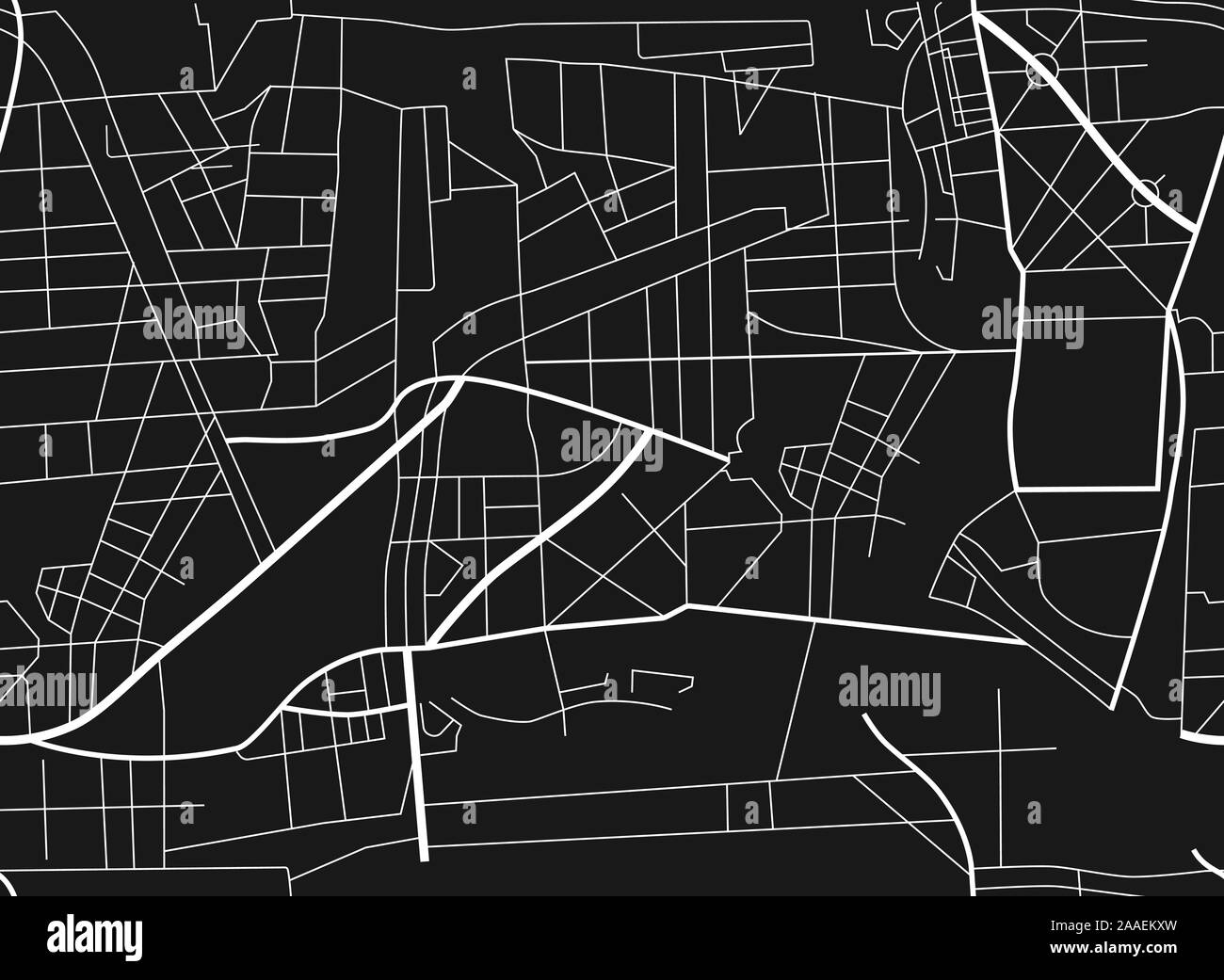 Vector illustration city map. Scheme of roads. City map seamless ...