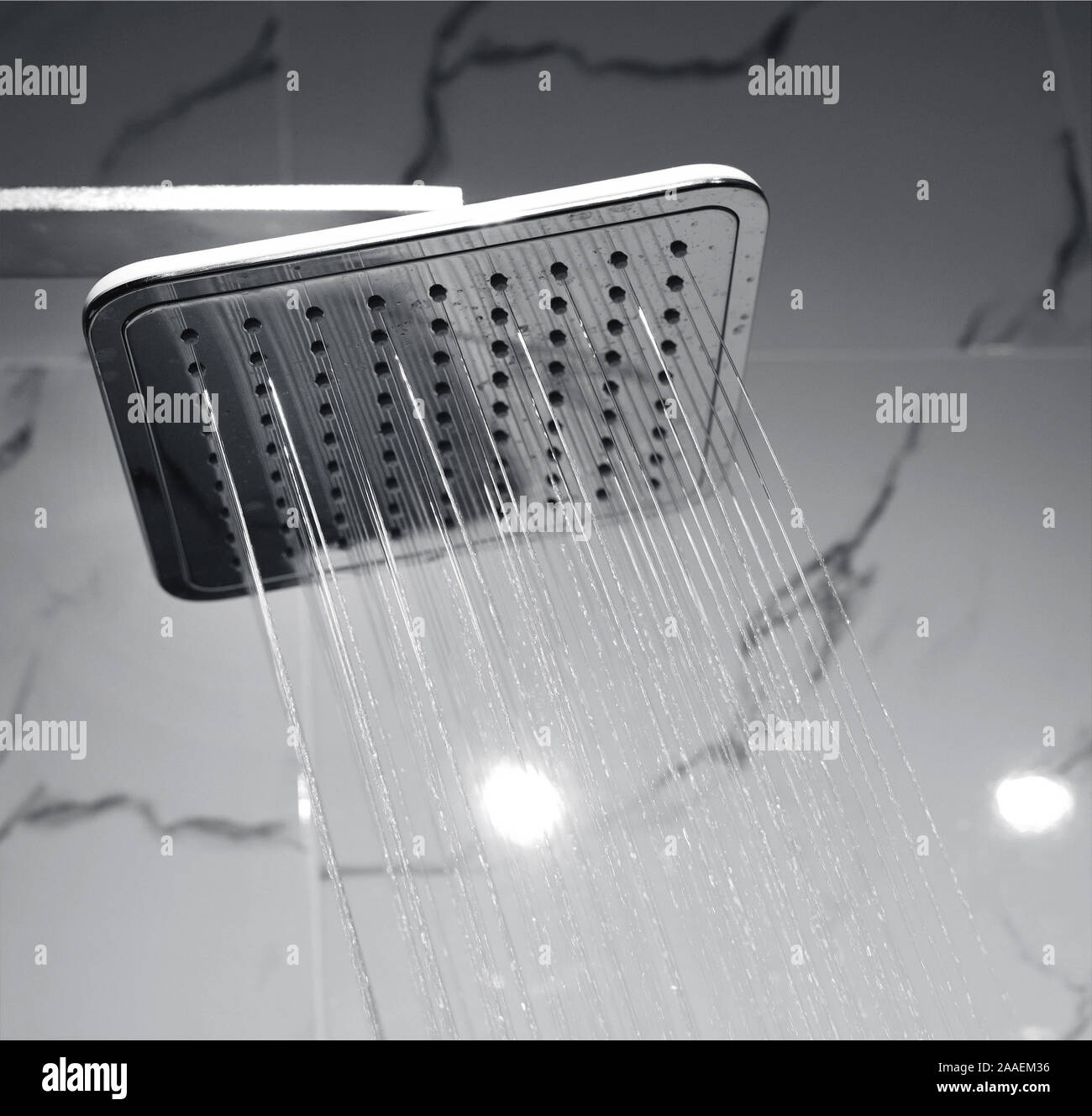 douche shower head in bathroom Stock Photo - Alamy