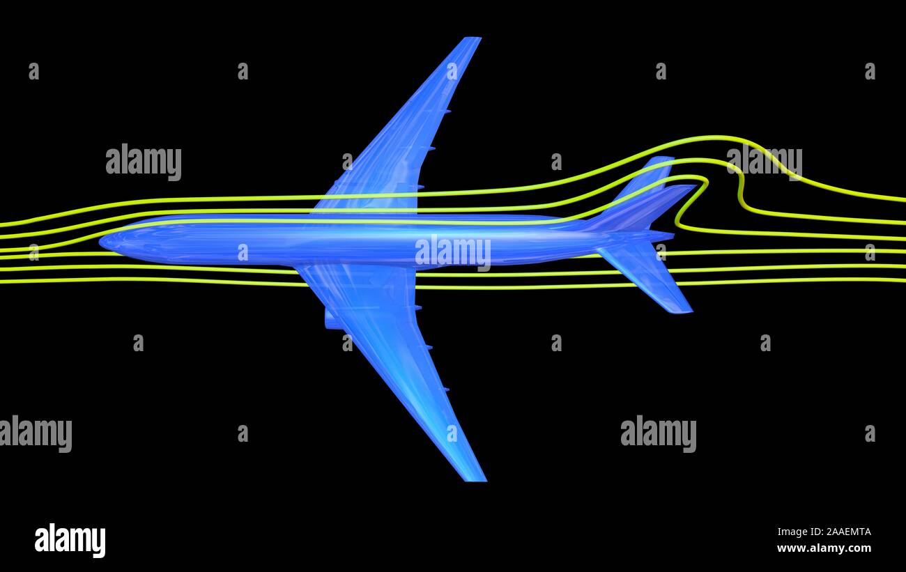 Air flow around the aircraft hi-res stock photography and images - Alamy