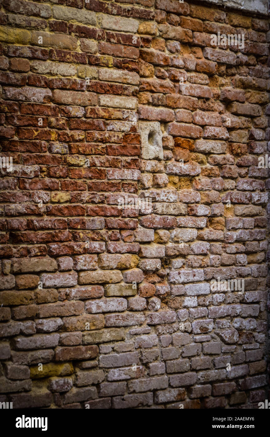 street view close up - brick&stone wall Stock Photo - Alamy
