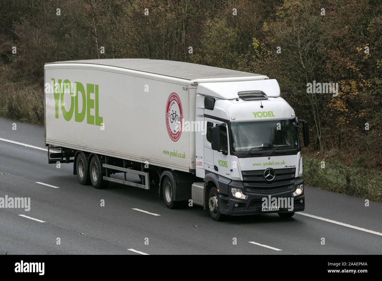 Yodel Haulage delivery trucks, lorry, transportation, truck, cargo ...
