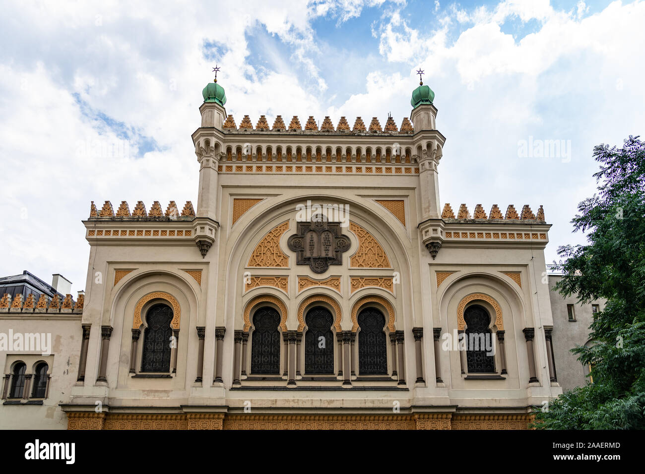 Spanish Synagogue Prague in Czech Republic Stock Photo - Alamy