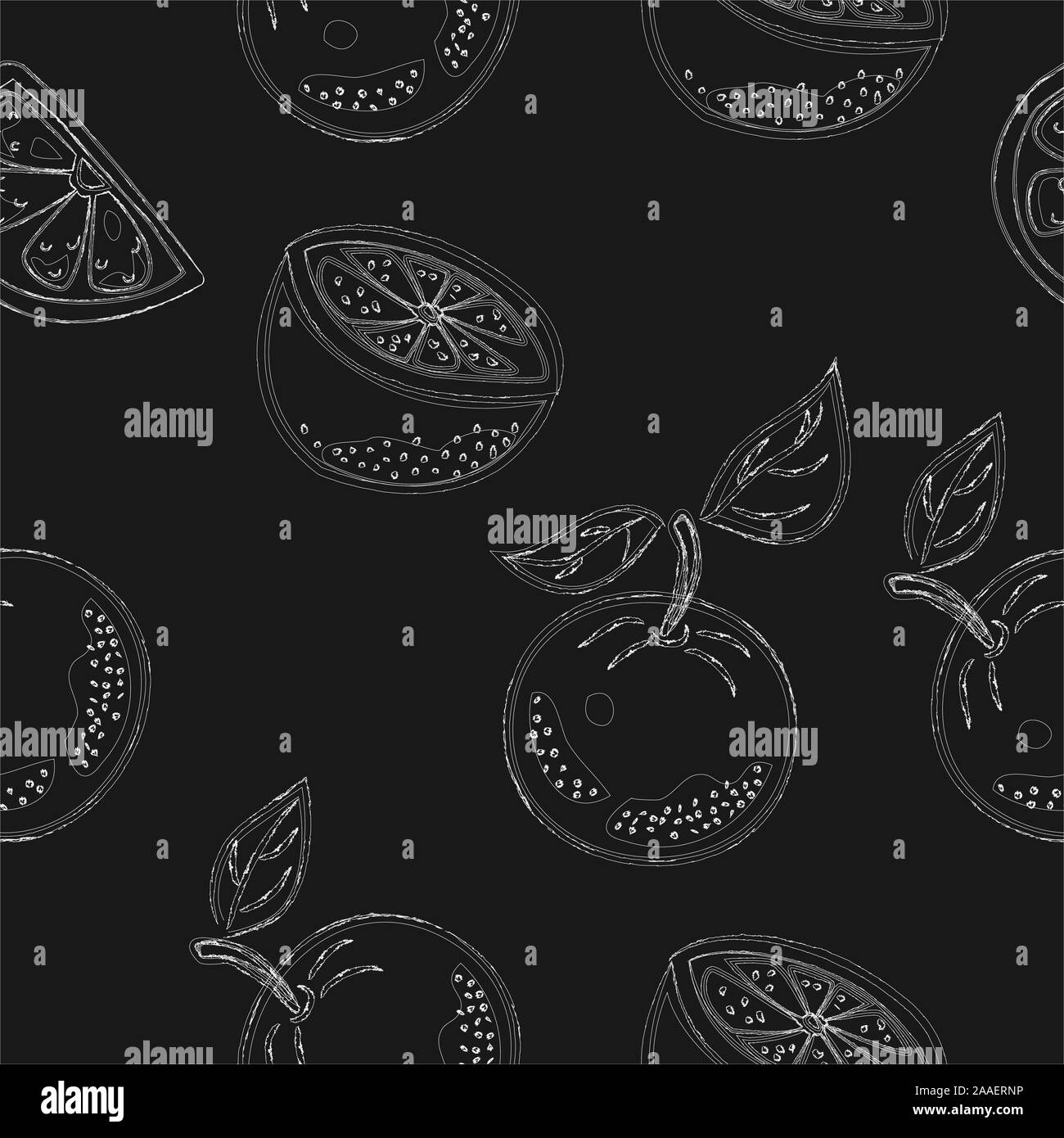 Colorful fruit pattern on Black and White Stock Photos & Images - Alamy