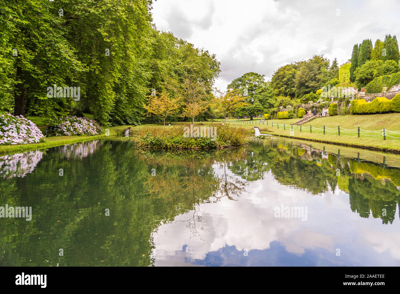 A beautiful park in the city of Cardiff, Wales Stock Photo - Alamy