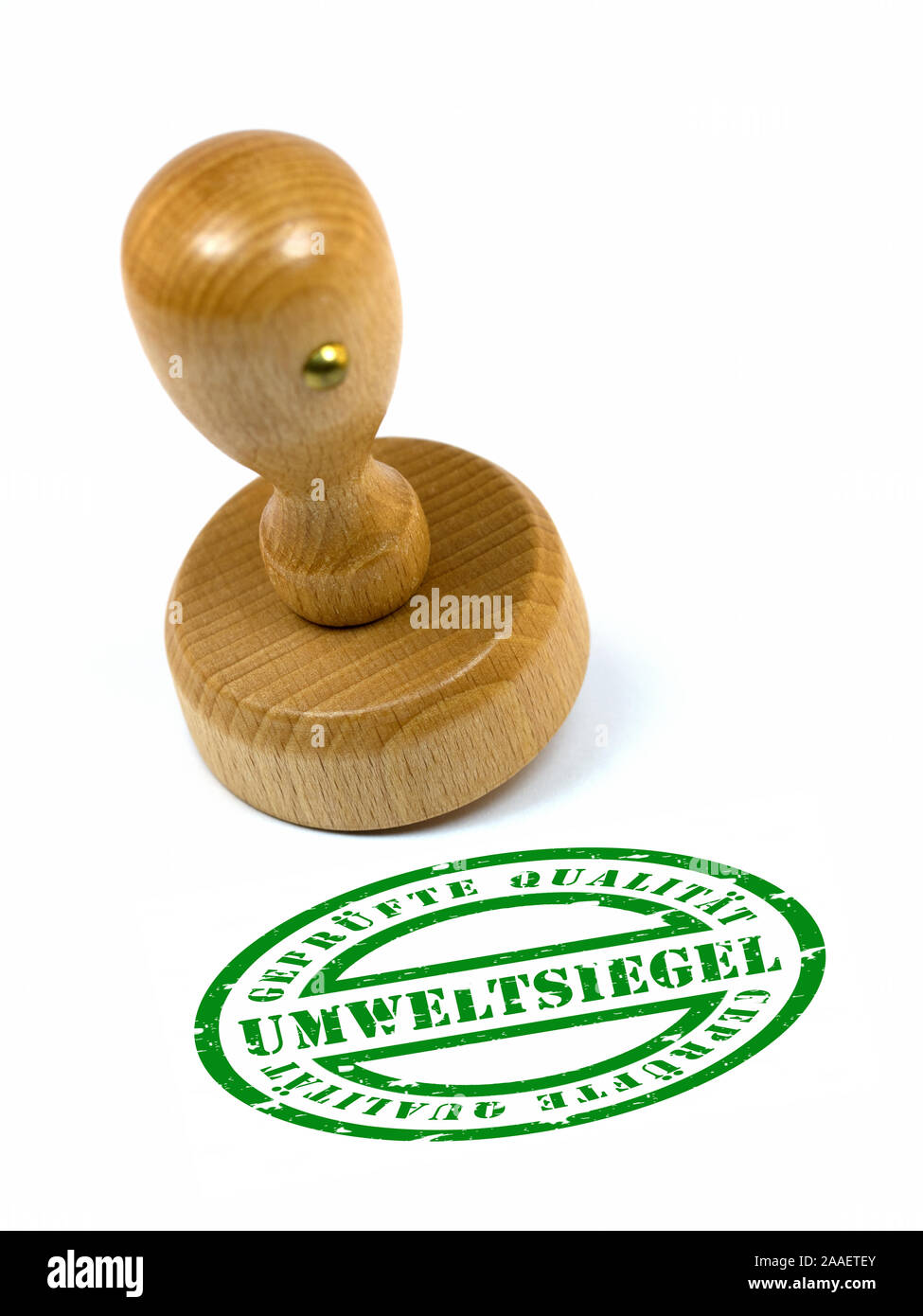 Sustainable wood stamp hi-res stock photography and images - Alamy
