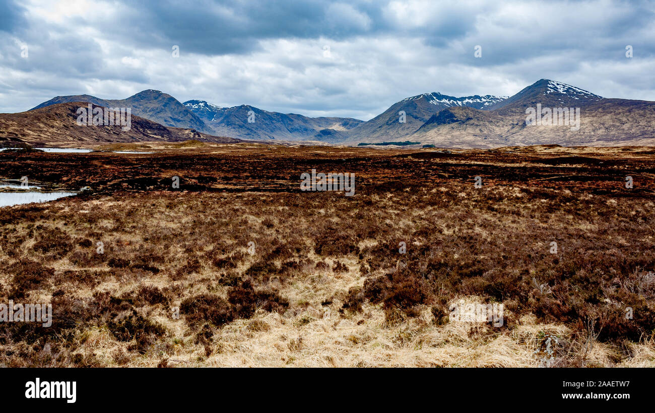 Rannoch Moor Peat Bog Moorland High Resolution Stock Photography and ...