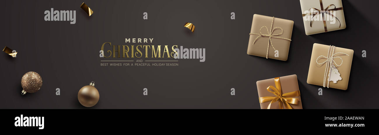 Christmas background, banner, frame, header, background or greeting ...
