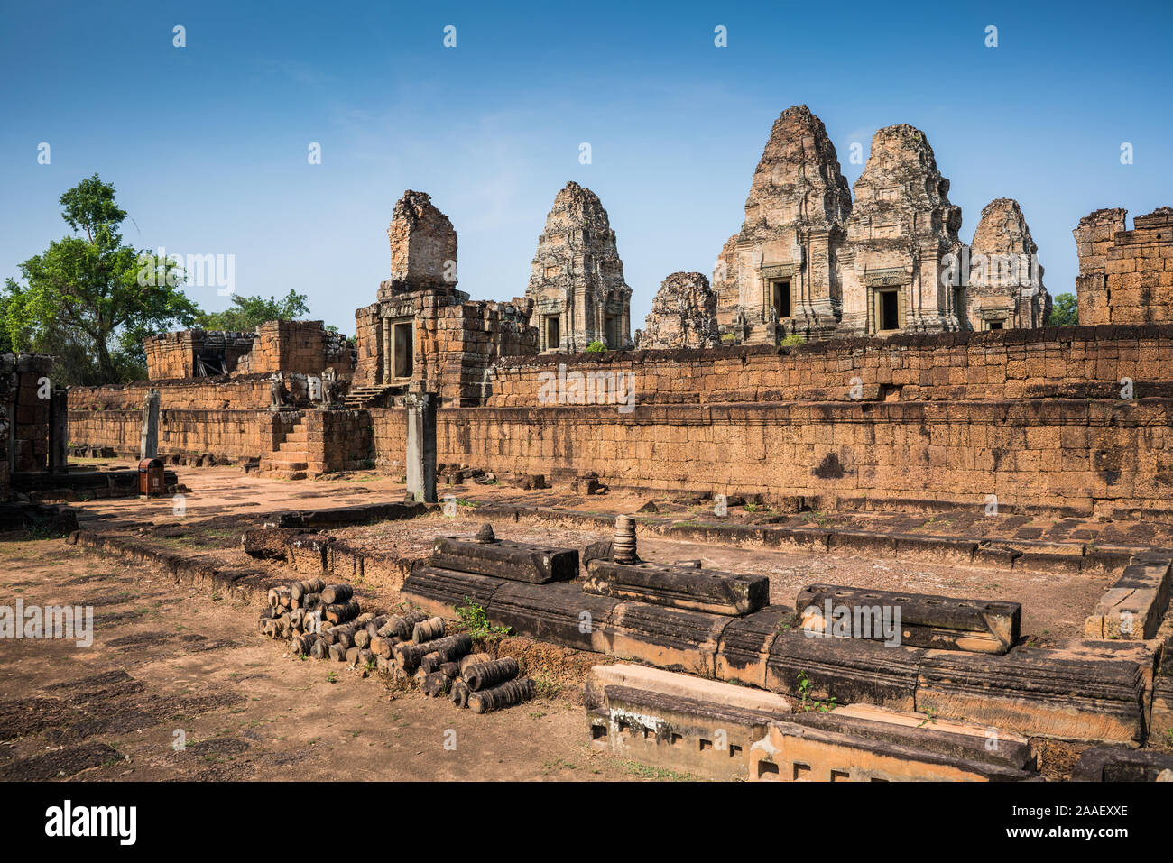 East Baray temple, Siem Reap, Cambodia, Asia Stock Photo - Alamy