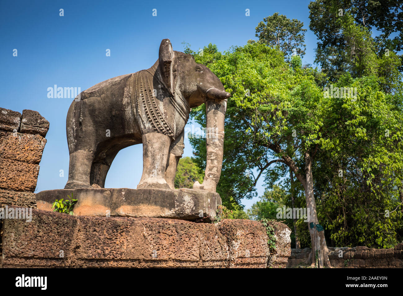 East Baray temple, Siem Reap, Cambodia, Asia Stock Photo - Alamy