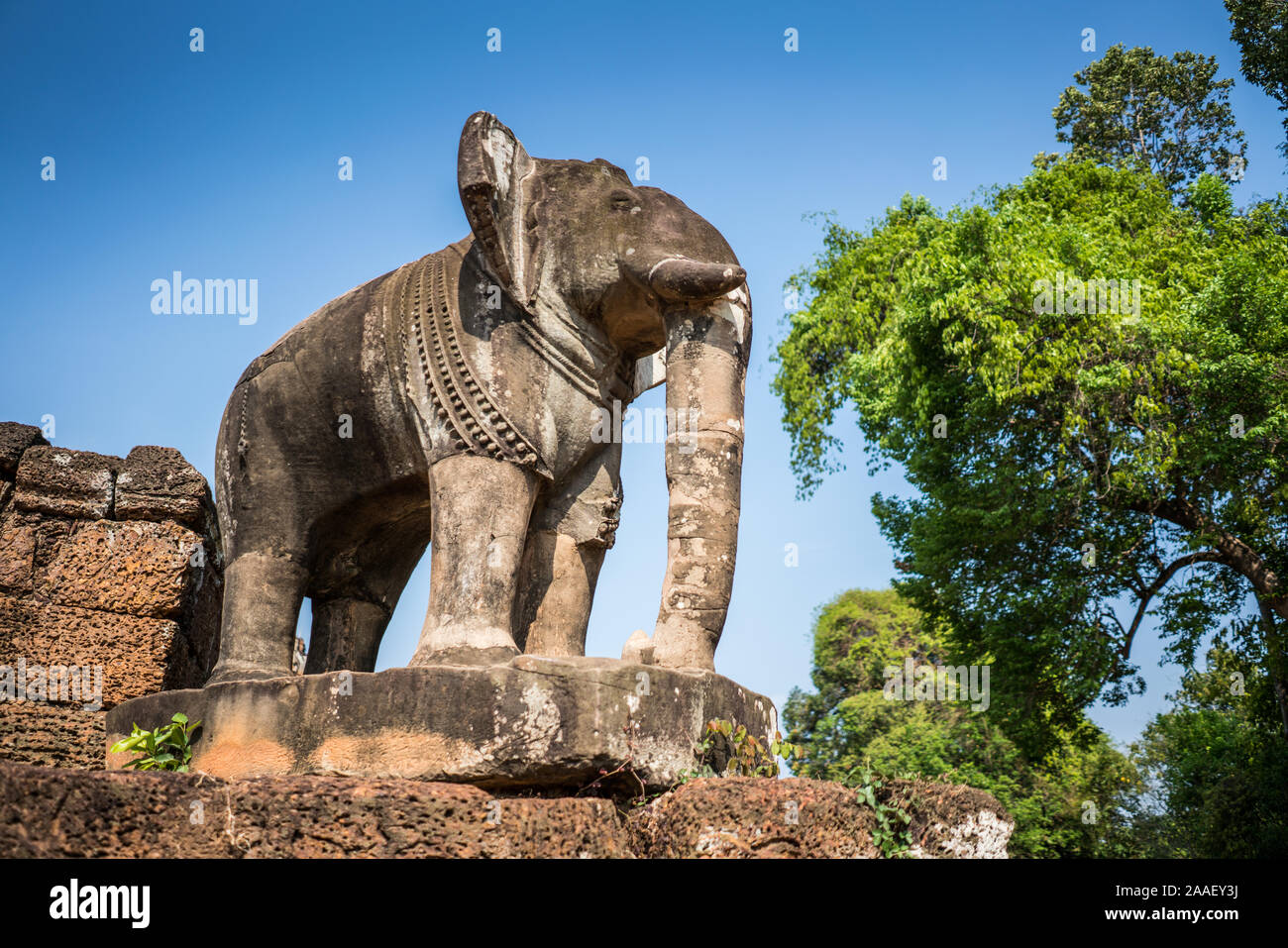 East Baray temple, Siem Reap, Cambodia, Asia Stock Photo - Alamy