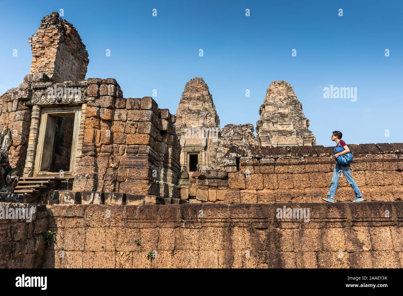 East Baray temple, Siem Reap, Cambodia, Asia Stock Photo - Alamy