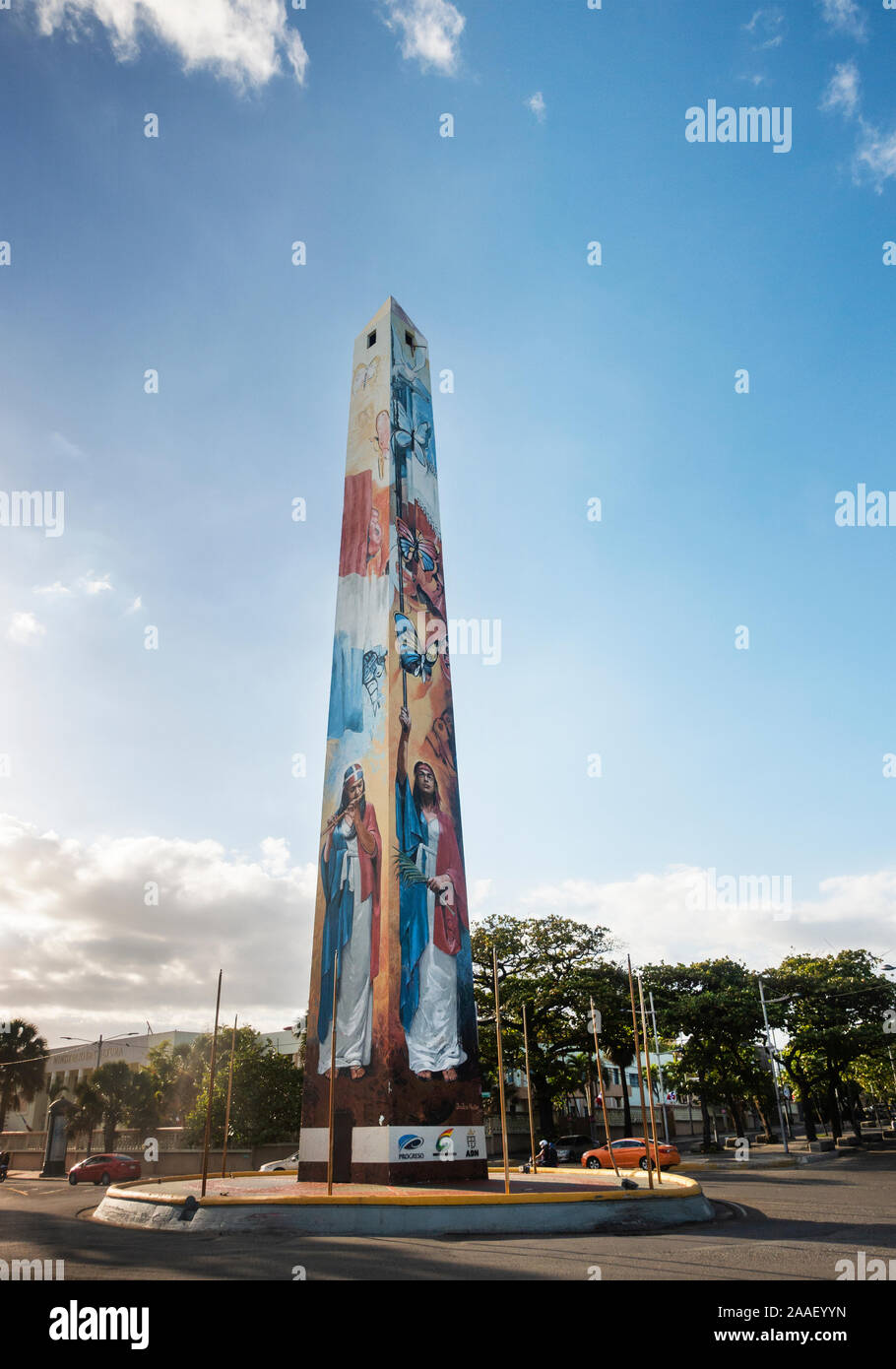 Trujillo Obelisk Santo Domingo Dominican Republic Stock Photo - Alamy