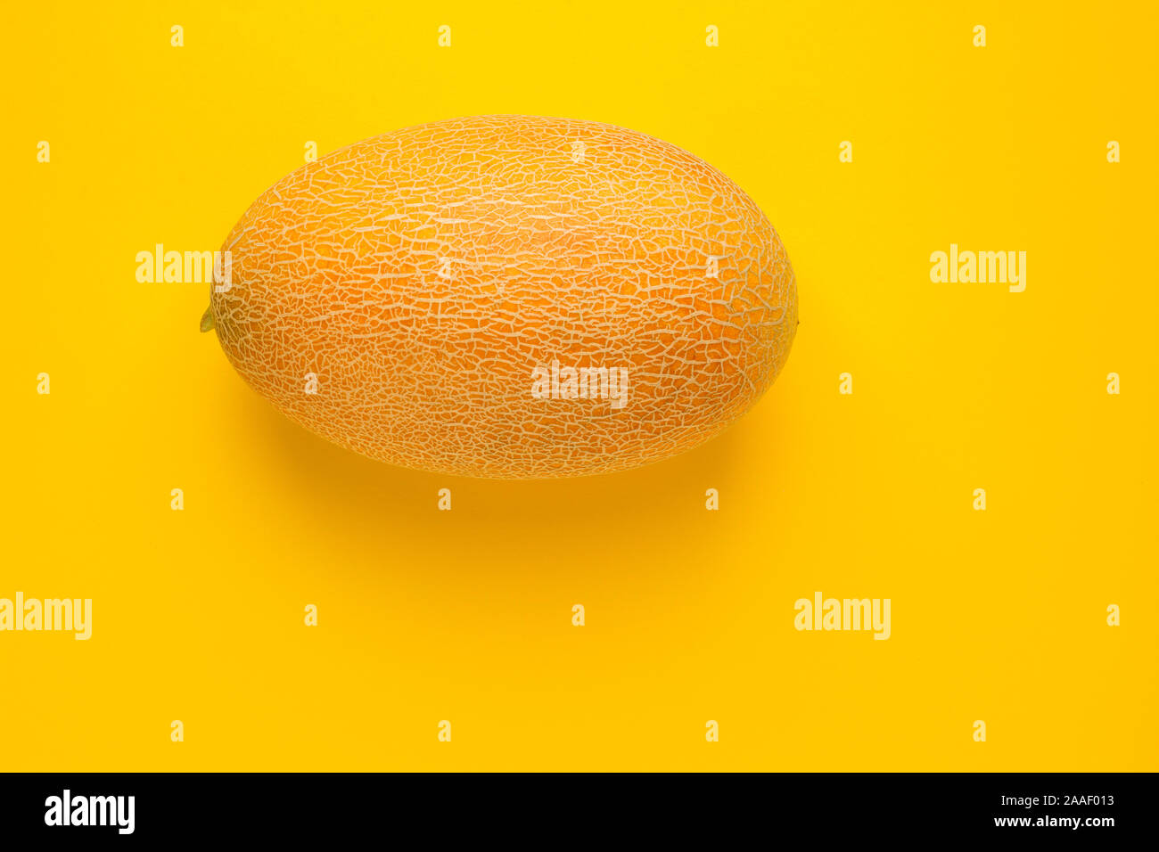 Creative layout made of melon. Flat lay. Food concept. Melon on the ...