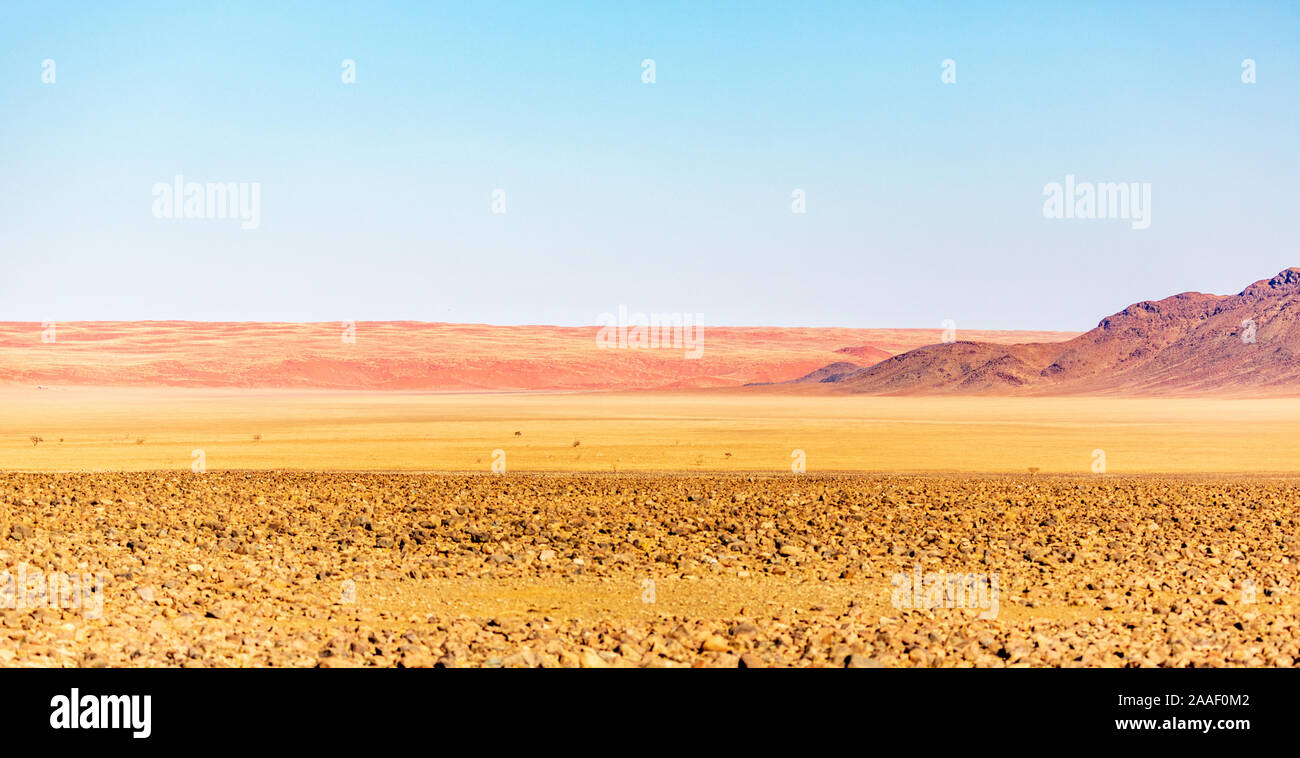 The desert in Namibia, Africa Stock Photo - Alamy
