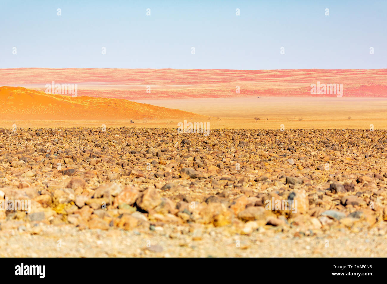The desert in Namibia, Africa Stock Photo - Alamy