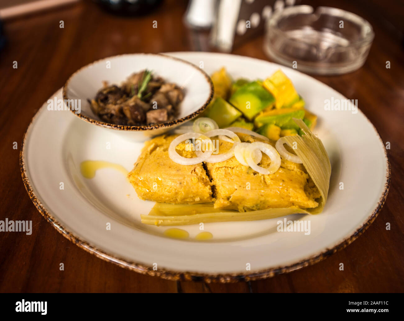 Tamales plate hi-res stock photography and images - Alamy