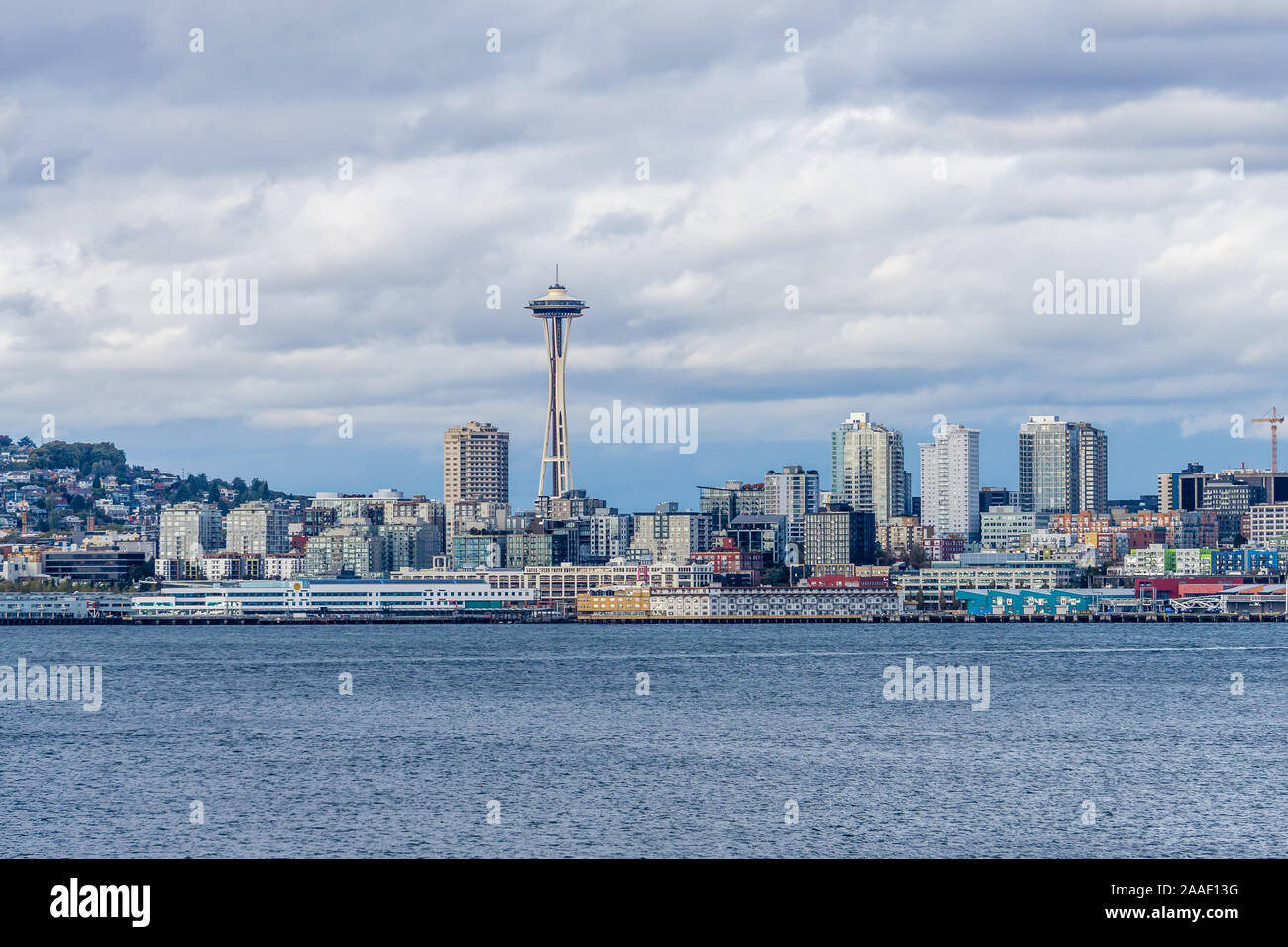 A view of a section of the Seattle skyline Stock Photo - Alamy