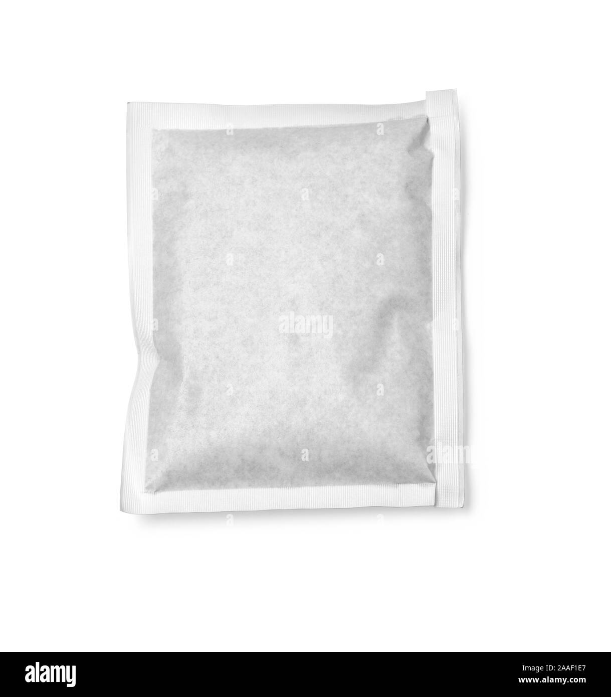 White paper package isolated with clipping path Stock Photo - Alamy