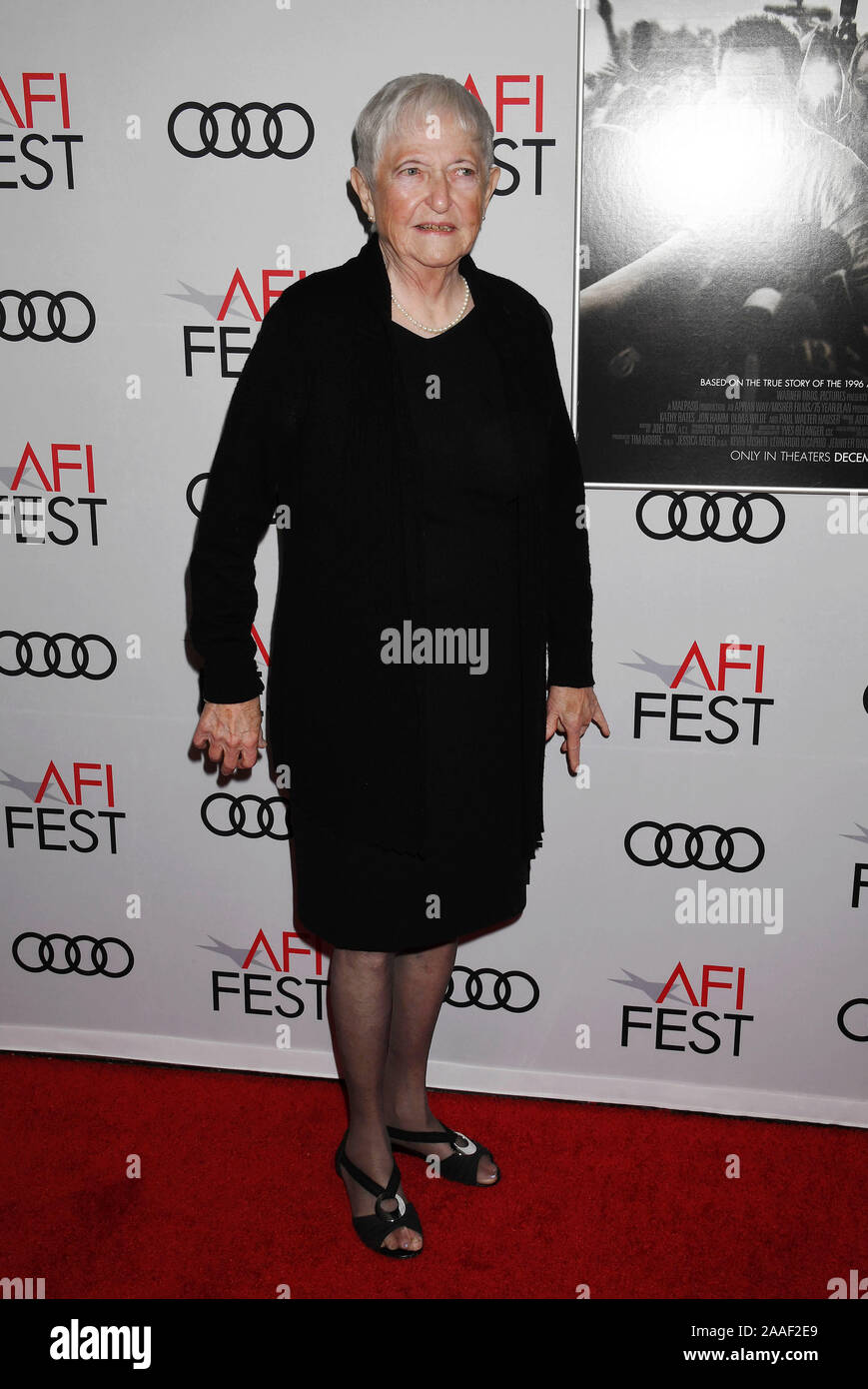 HOLLYWOOD, CA - NOVEMBER 20: Barbara 'Bobi' Jewell attends the "Richard ...