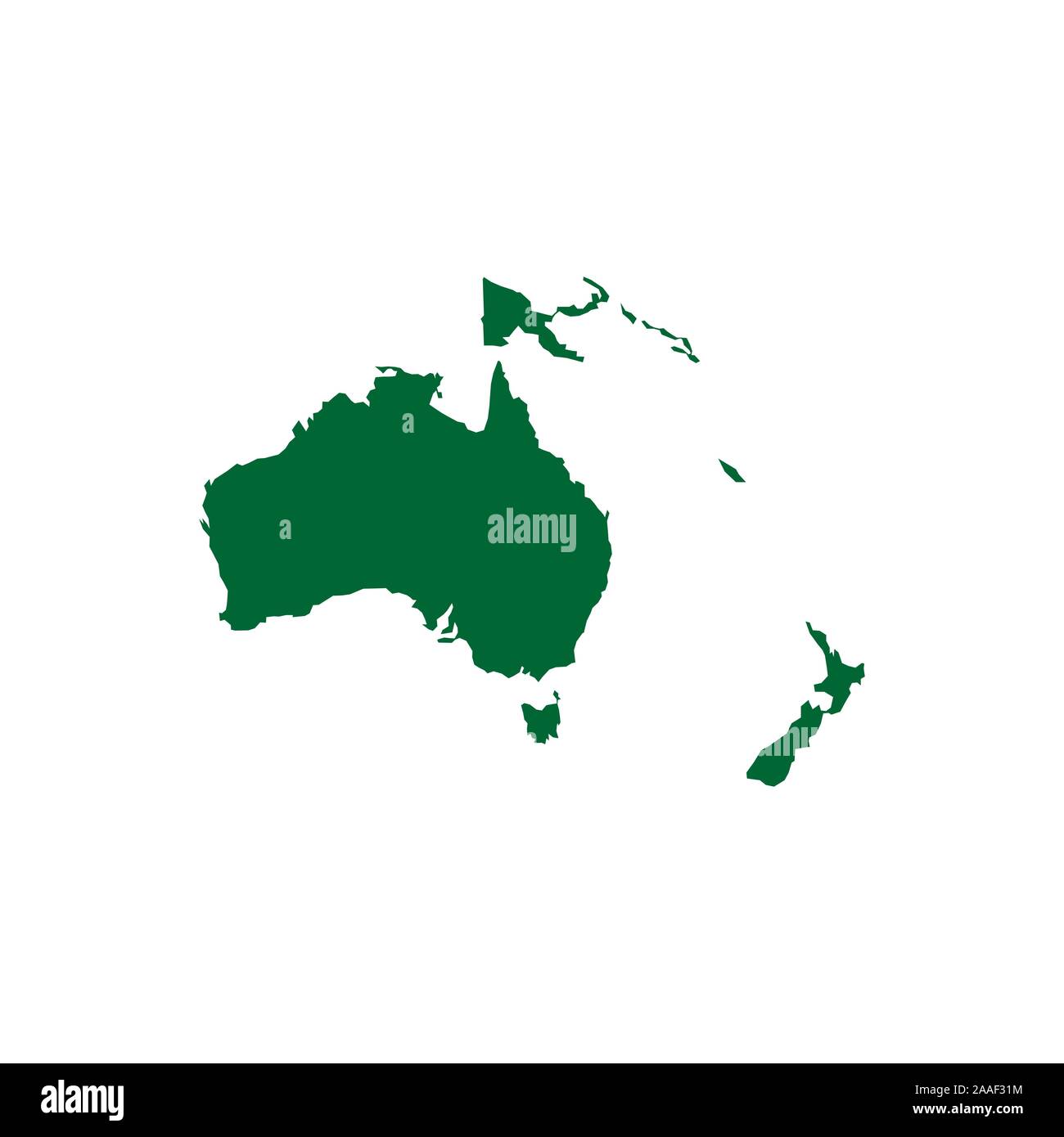 Australia map vector, on white background, vector illustration Stock ...