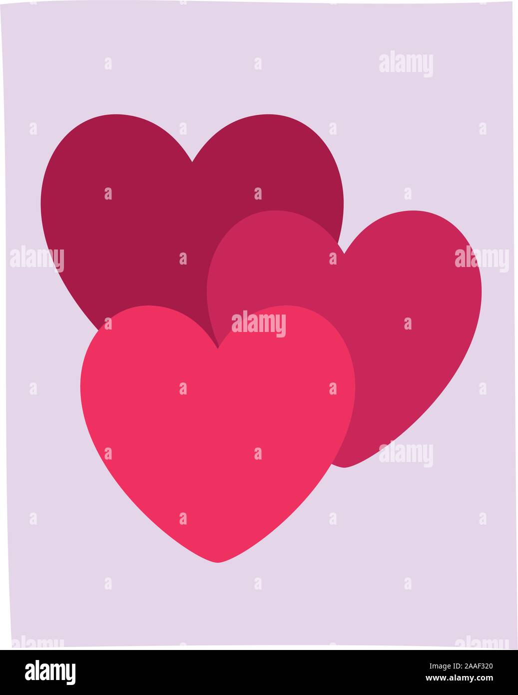 Isolated heart card vector design Stock Vector Image & Art - Alamy