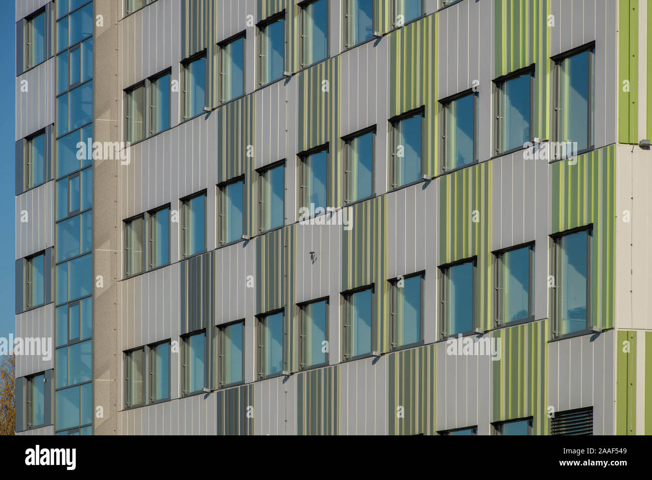 Wall of office building with windows. Modern exterior Stock Photo - Alamy