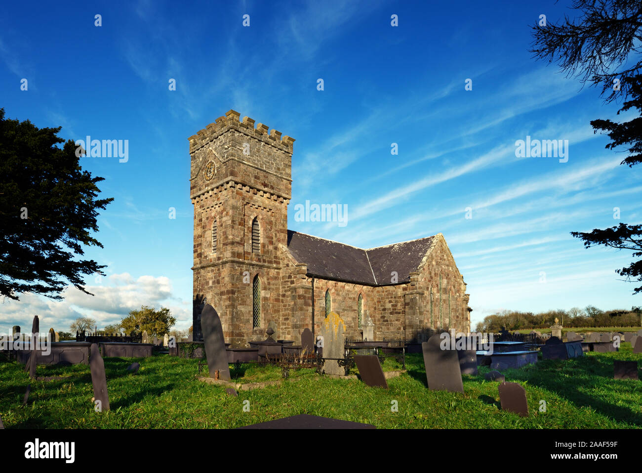 St Nidan's Church, Llanidan, Anglesey is a 19th-century parish church ...