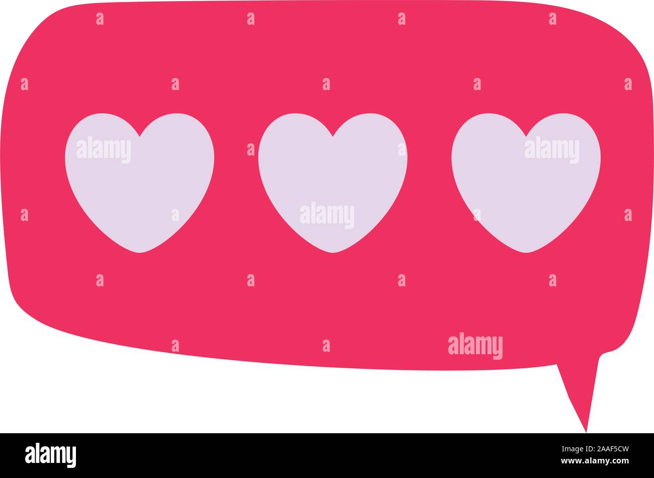 Isolated heart bubble vector design Stock Vector Image & Art - Alamy