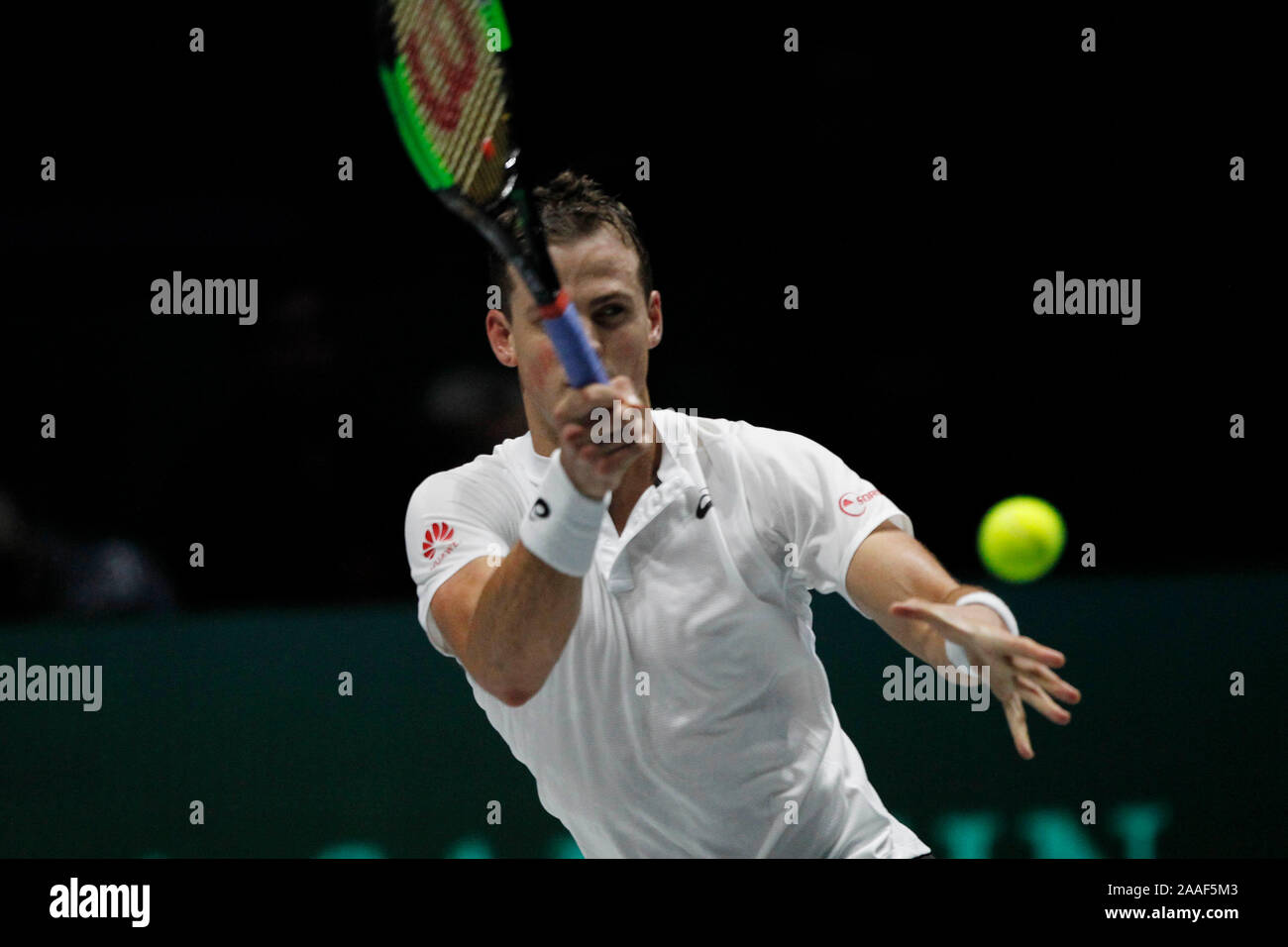 Madrid, Spain. 21st Nov, 2019. Madrid Spain; 21/11/2019.- John Millman ...