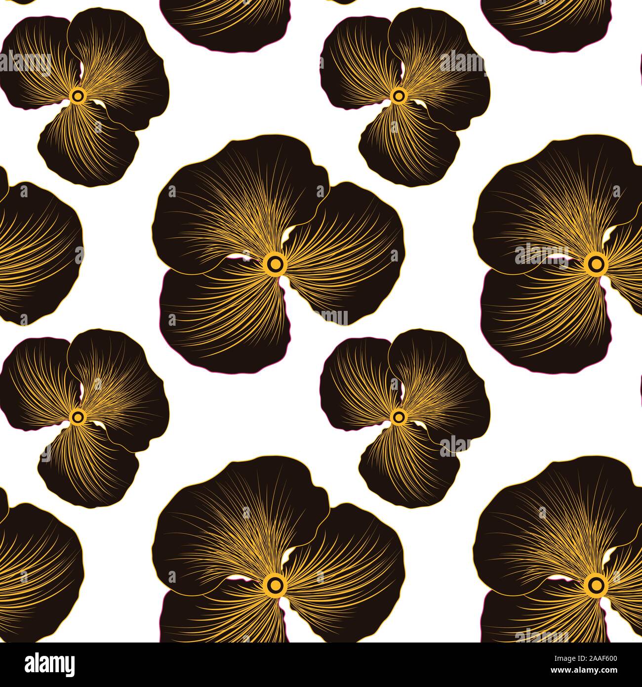 Vector seamless pattern. Modern stylish texture.Template for design ...