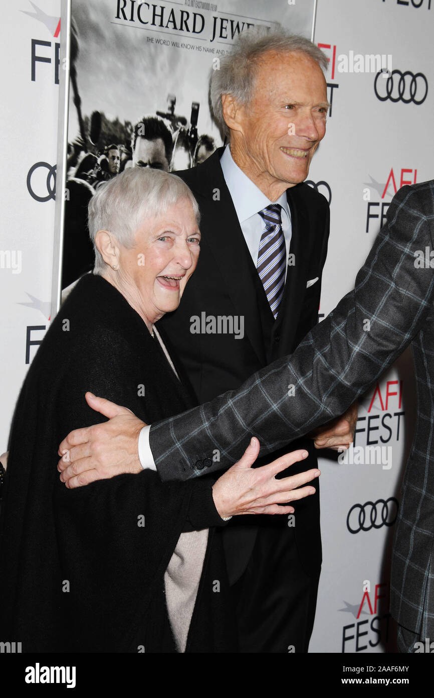 HOLLYWOOD, CA - NOVEMBER 20: Barbara 'Bobi' Jewell (L) and Clint ...