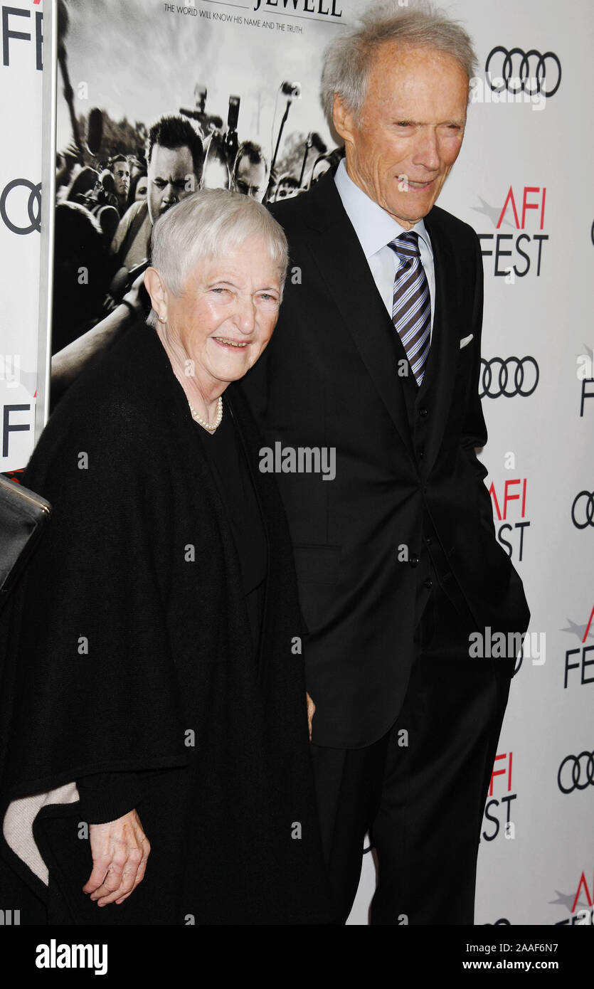 HOLLYWOOD, CA - NOVEMBER 20: Barbara 'Bobi' Jewell (L) and Clint ...