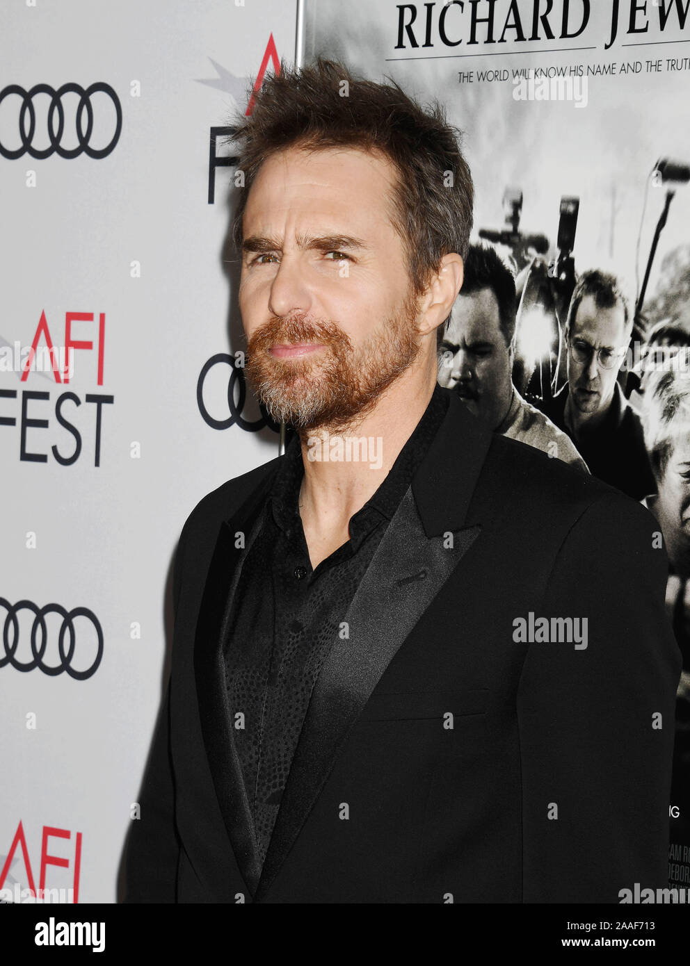 HOLLYWOOD, CA - NOVEMBER 20: Sam Rockwell attends the "Richard Jewell ...