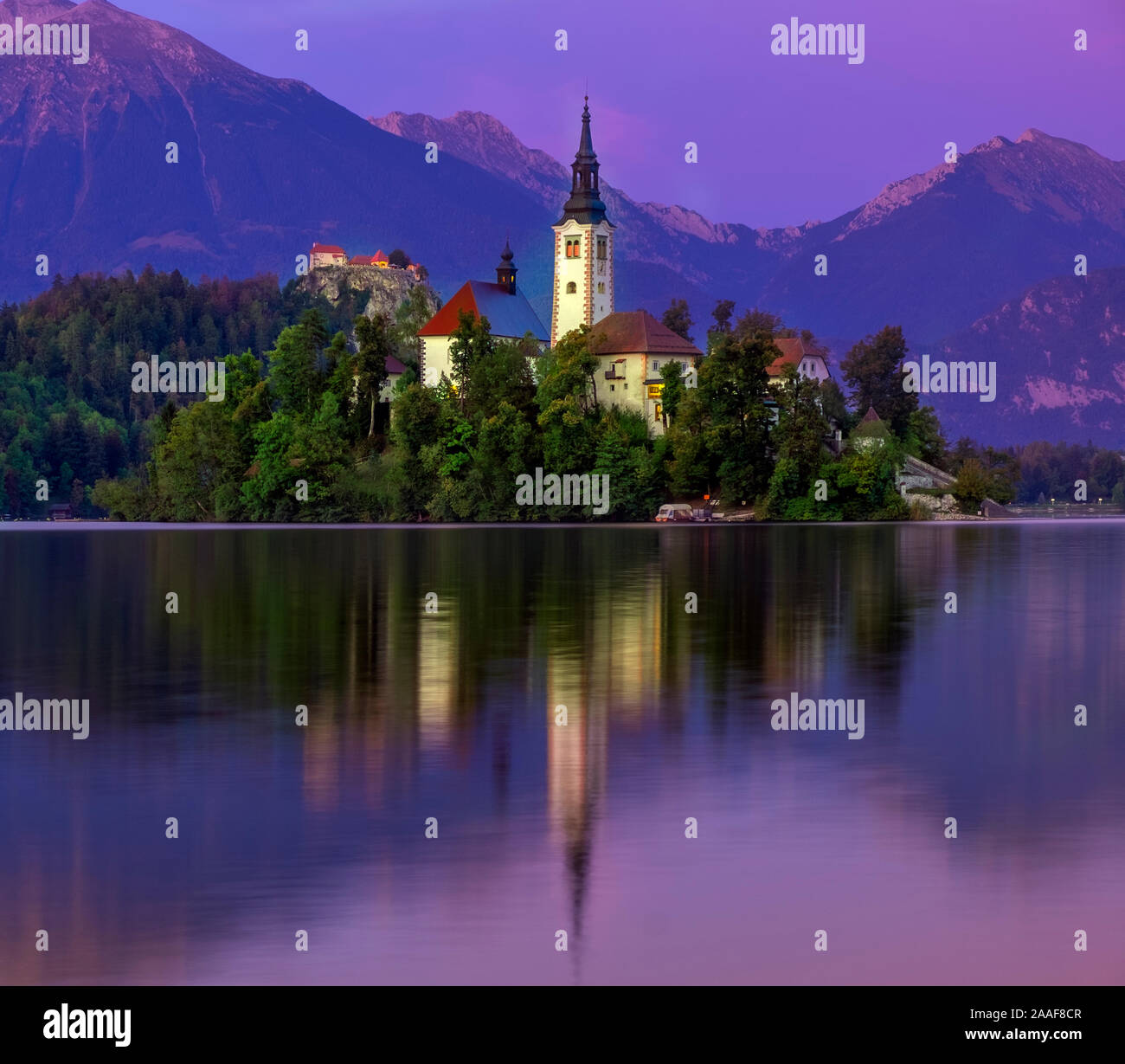 Bled island and lake bled bled hi-res stock photography and images - Alamy