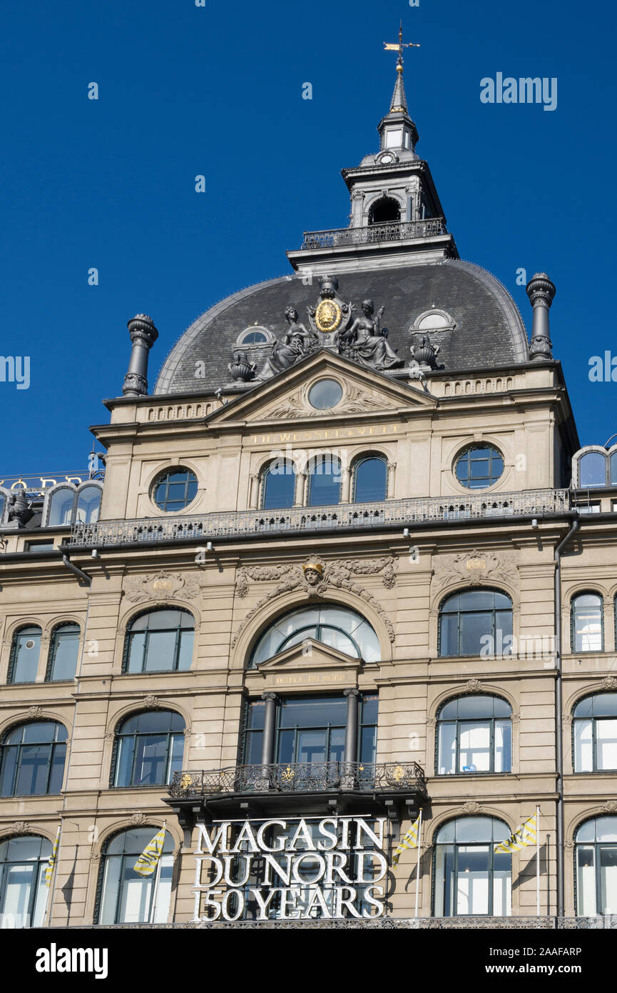 The Magasin Du Nord, a department store designed by Albert Jensen In ...