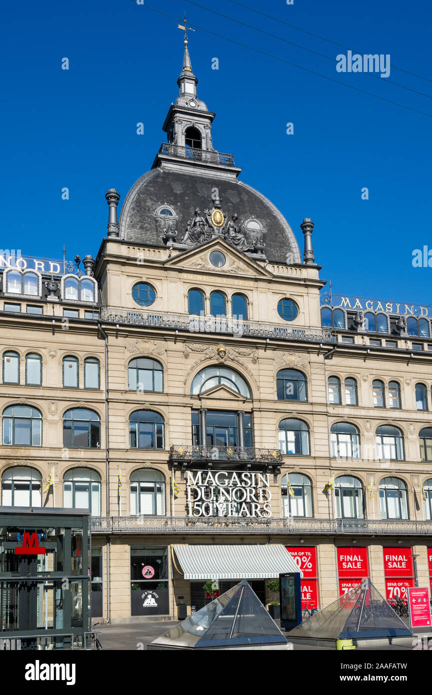 The Magasin Du Nord, a department store designed by Albert Jensen In ...