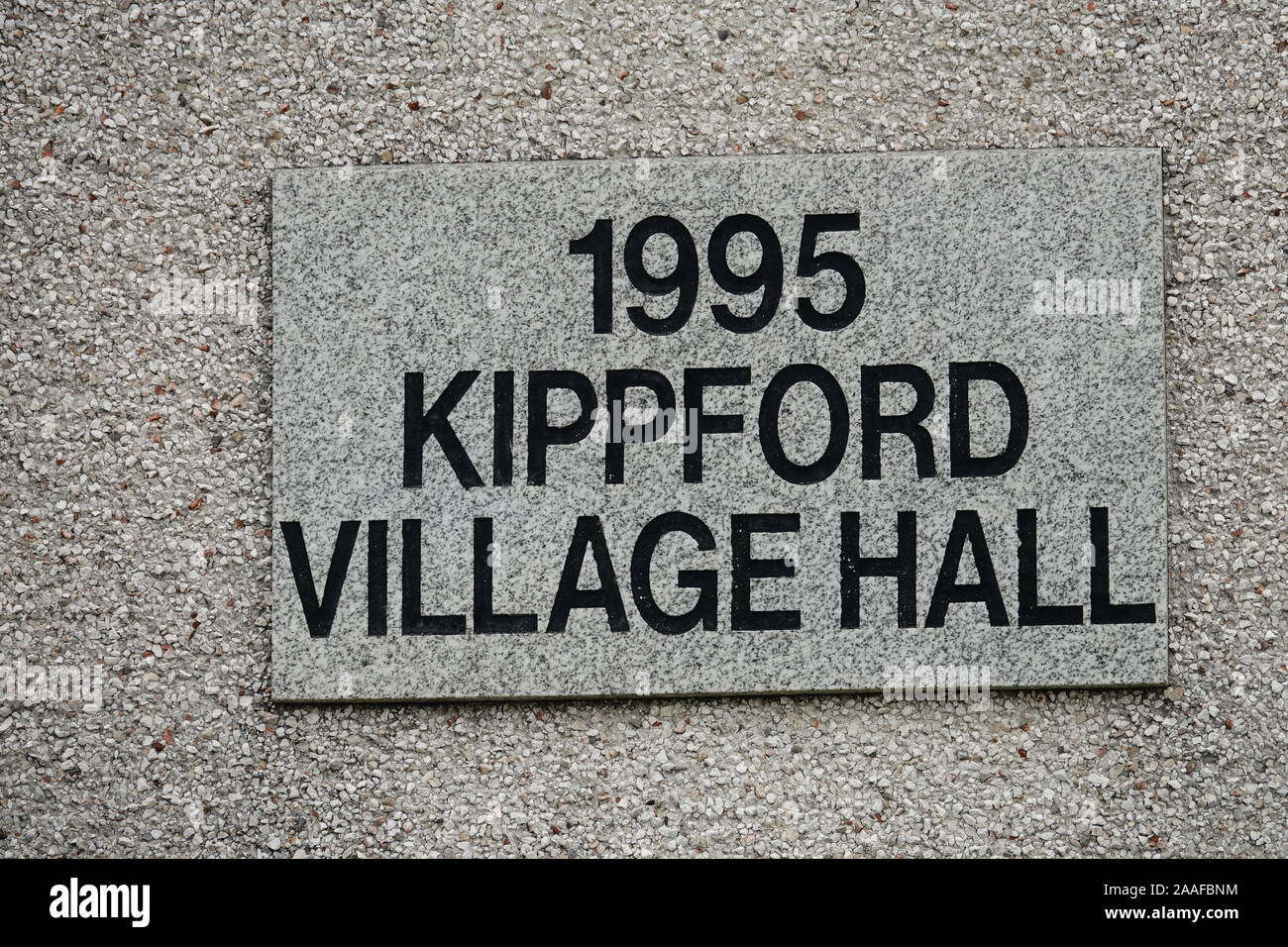 Kippford Village Hall Stock Photo - Alamy