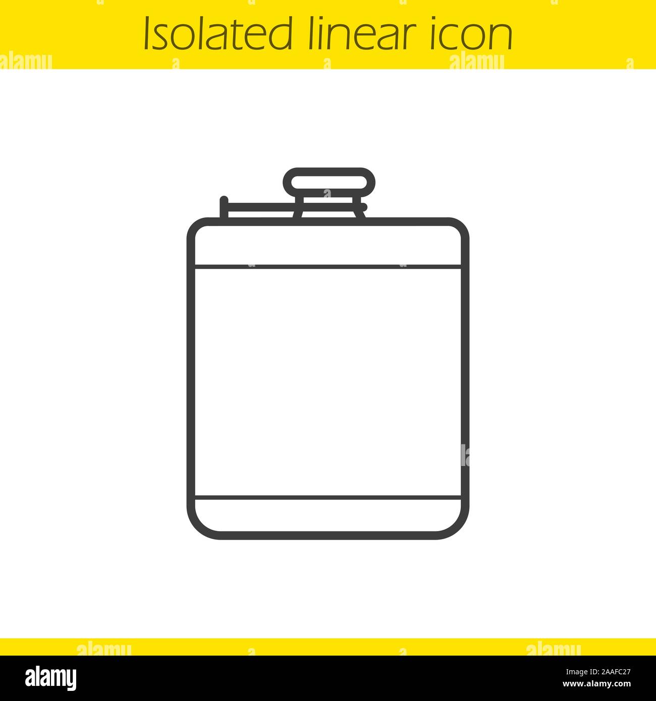 Alcohol Flask Vector