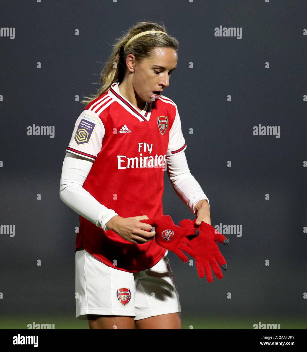 Arsenal’s Jordan Nobbs during the Women's League Cup match at Meadow ...