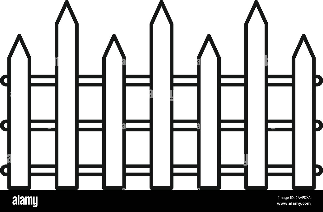 White Picket Fence Clipart