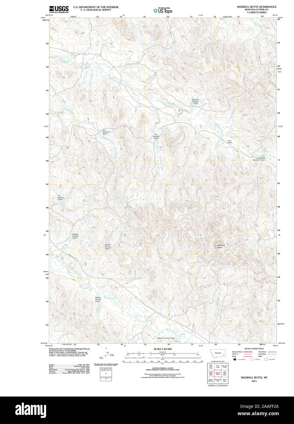 Map of maxwell hi-res stock photography and images - Alamy