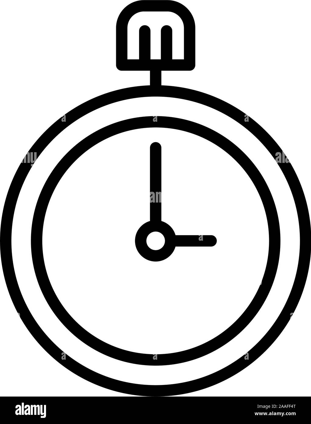 Isolated chronometer line vector design Stock Vector Image & Art - Alamy