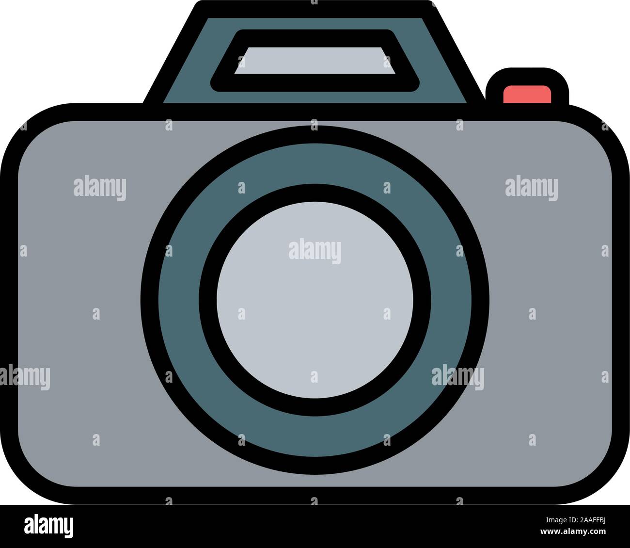 Isolated camera icon fill vector design Stock Vector Image & Art - Alamy