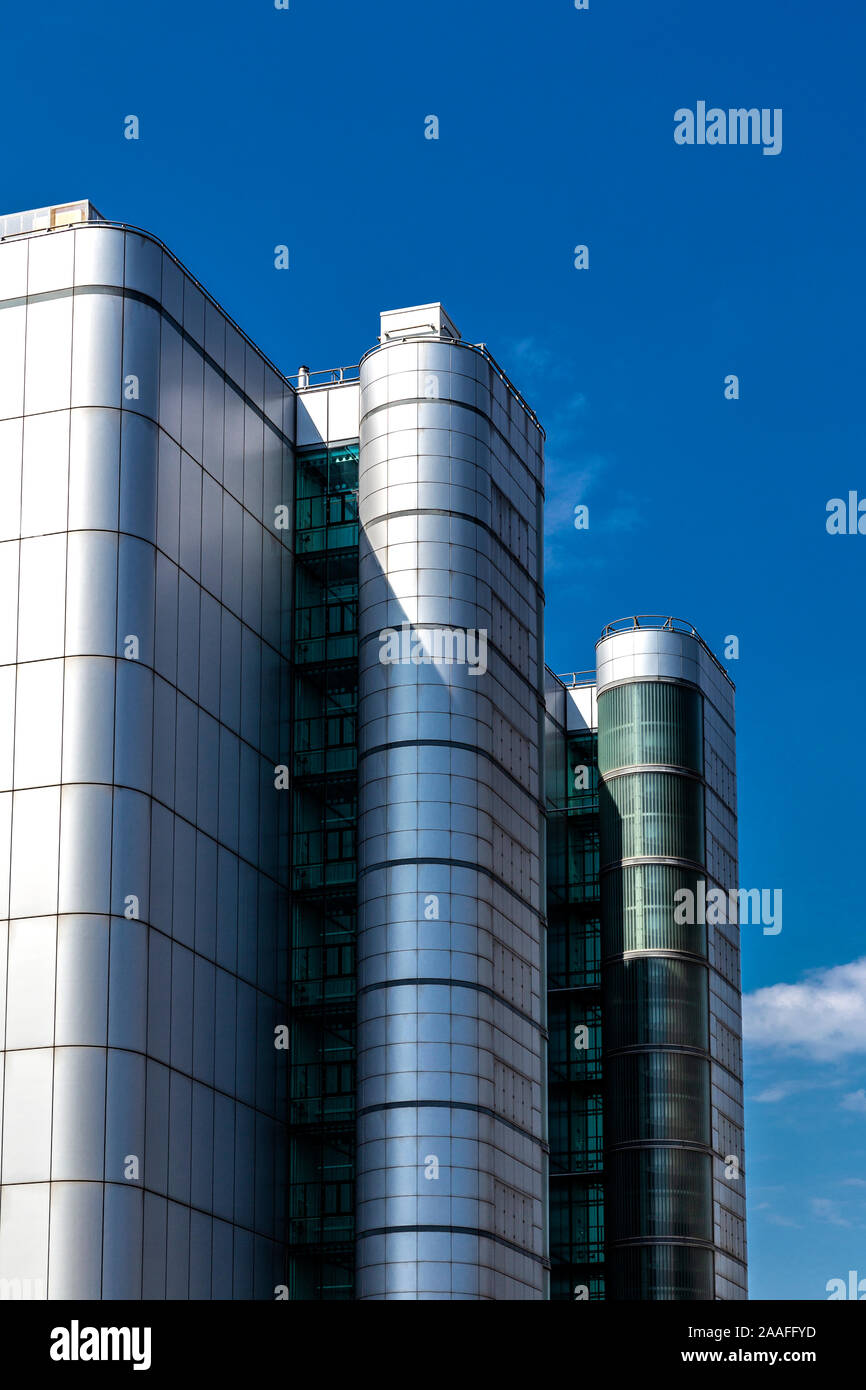 Exterior of Global Switch Data Centre building, East London, UK Stock ...