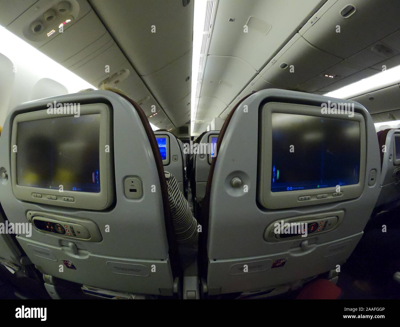 interior, aircraft, plane, airplane, business, flight, transportation ...