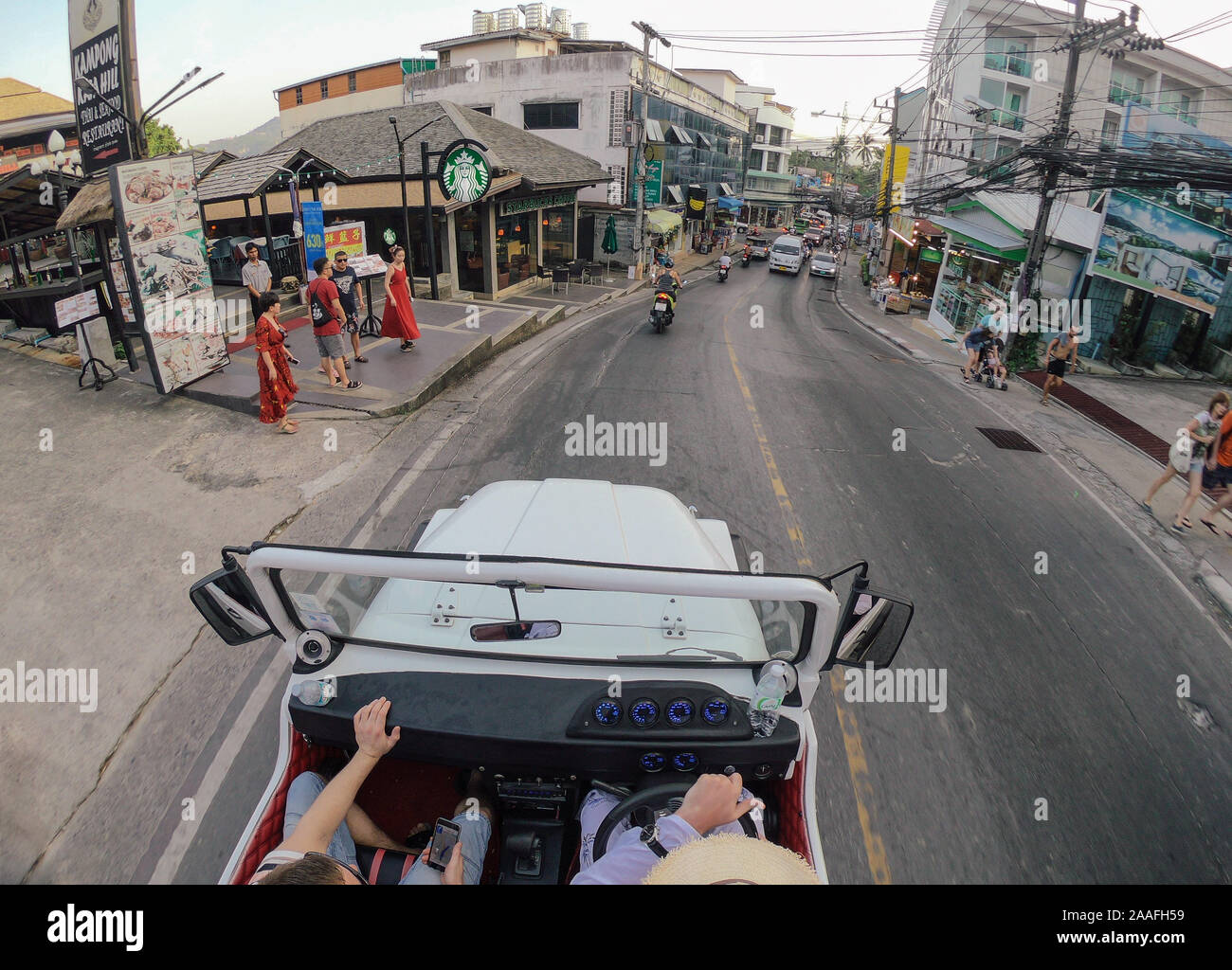 Car road asia road, Thailand Thai transport, view, traffic, street ...