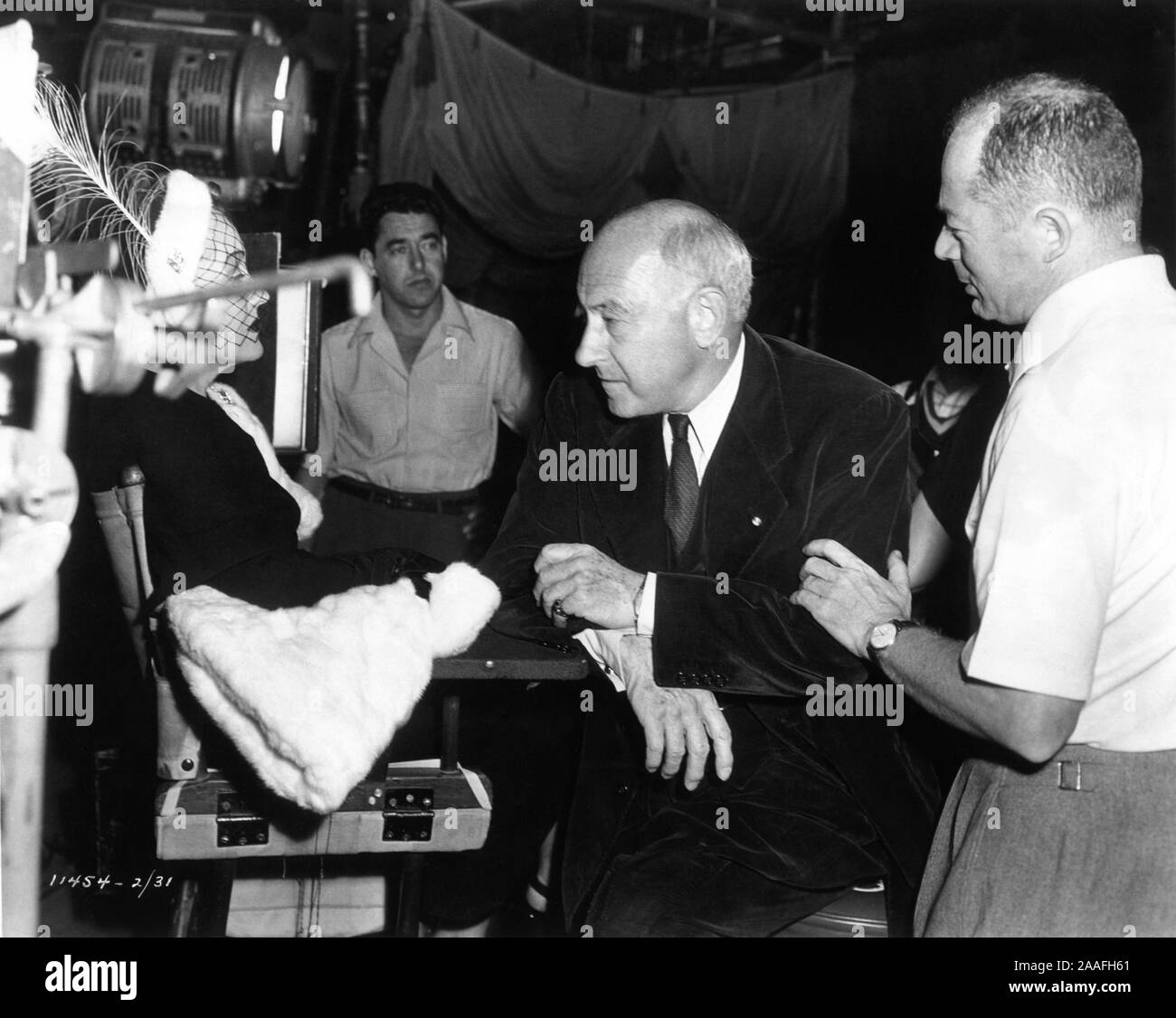 GLORIA SWANSON as Norma Desmond CECIL B. DeMILLE as himself and ...